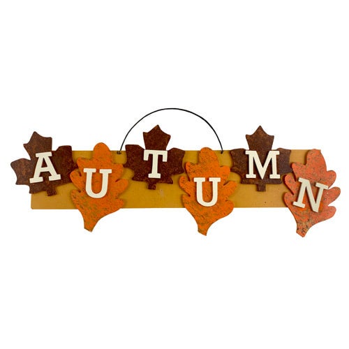 Autumn Leaves Sign 208 | The Sawdust Factory